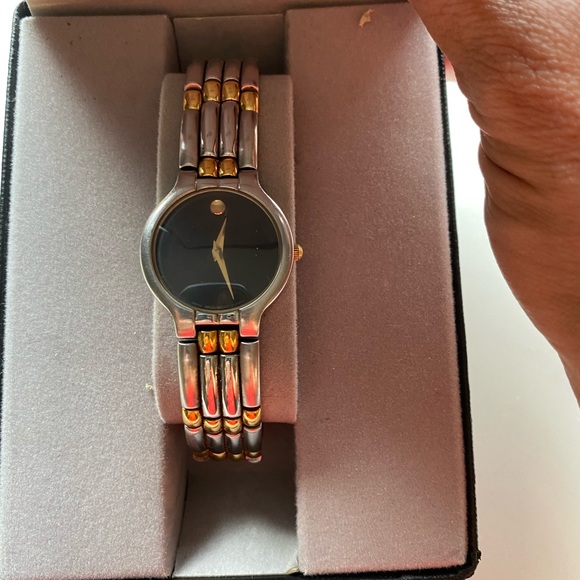 Movado | Accessories | Movado Two Toned Ladies Watch | Poshmark